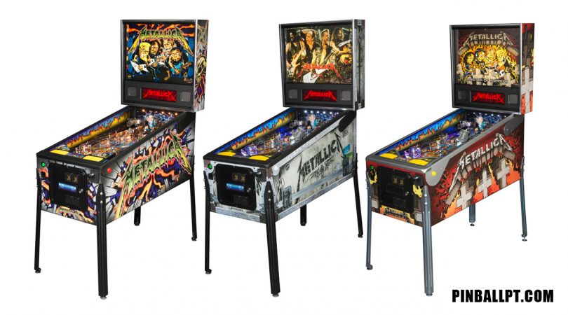 Stern’s Metallica Custom Inside Decals – Pinball PT
