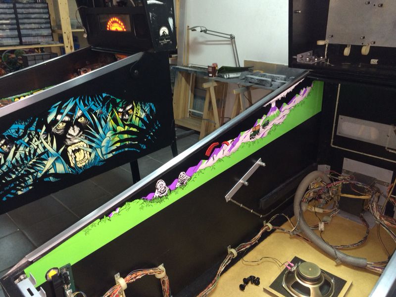 Our Congo Custom Sideboard Decals – Pinball PT