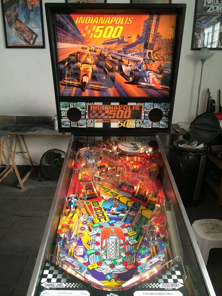 Indianapolis 500 beauty restored! The race is on! – Pinball PT